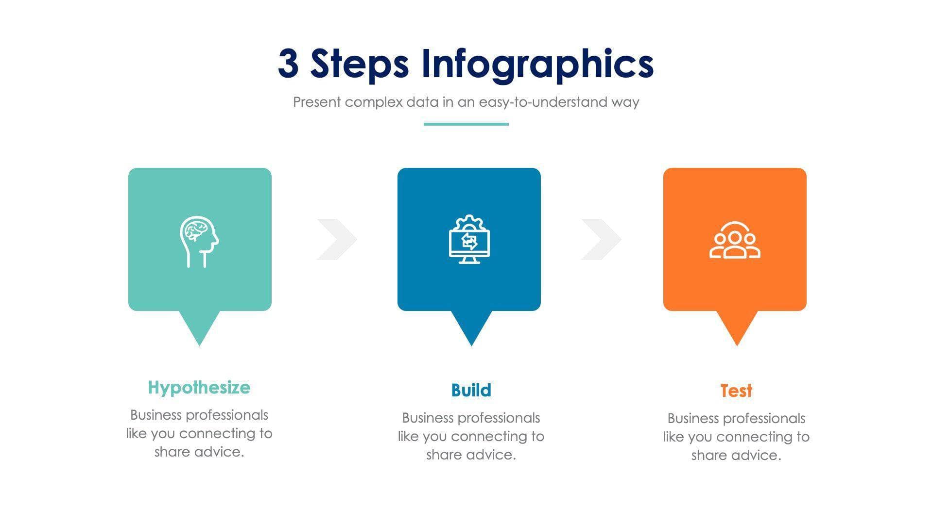 3 Steps Slide Infographic Template S11182101 | Infografolio