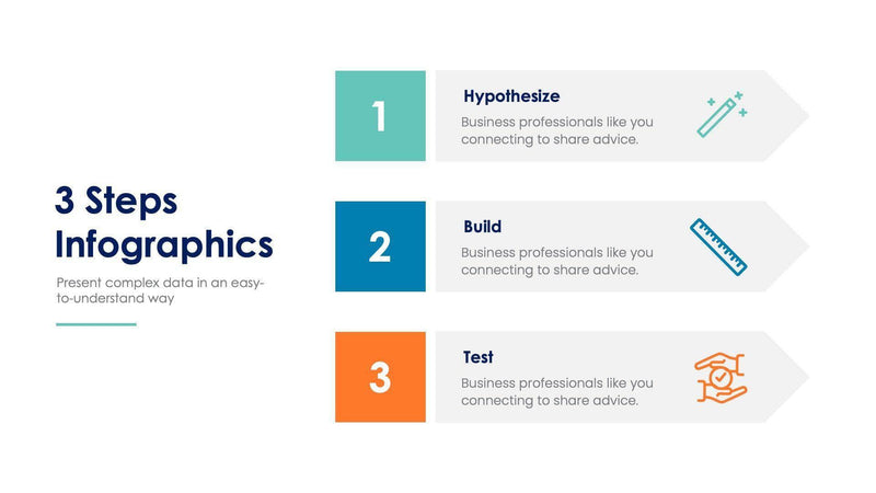 3 Steps Slides – Infografolio