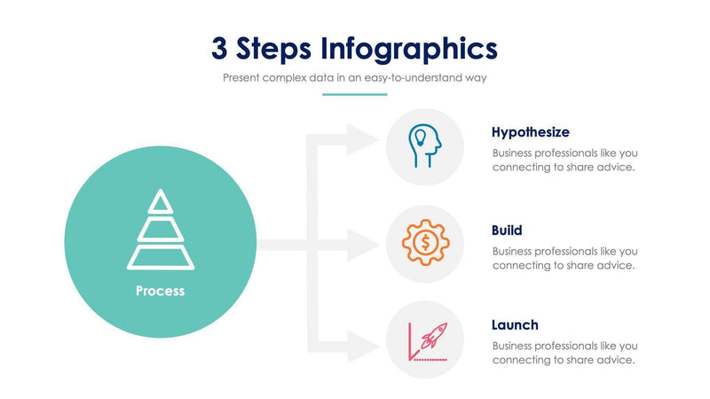 3 Steps Slides | Infografolio