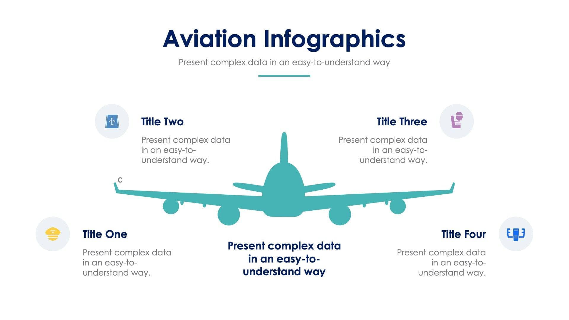 Aviation Slide Infographic Template S03022203 | Infografolio
