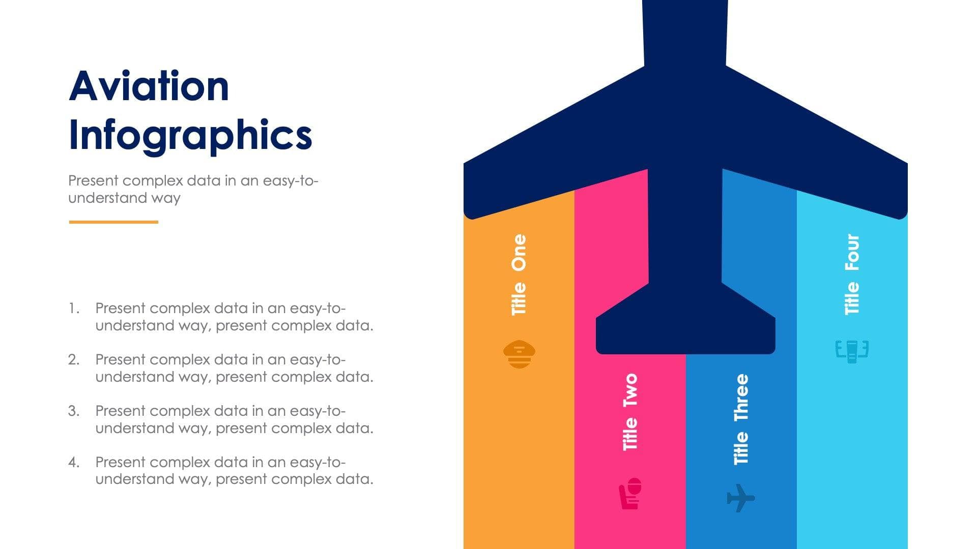 Aviation Slide Infographic Template S03022212 | Infografolio