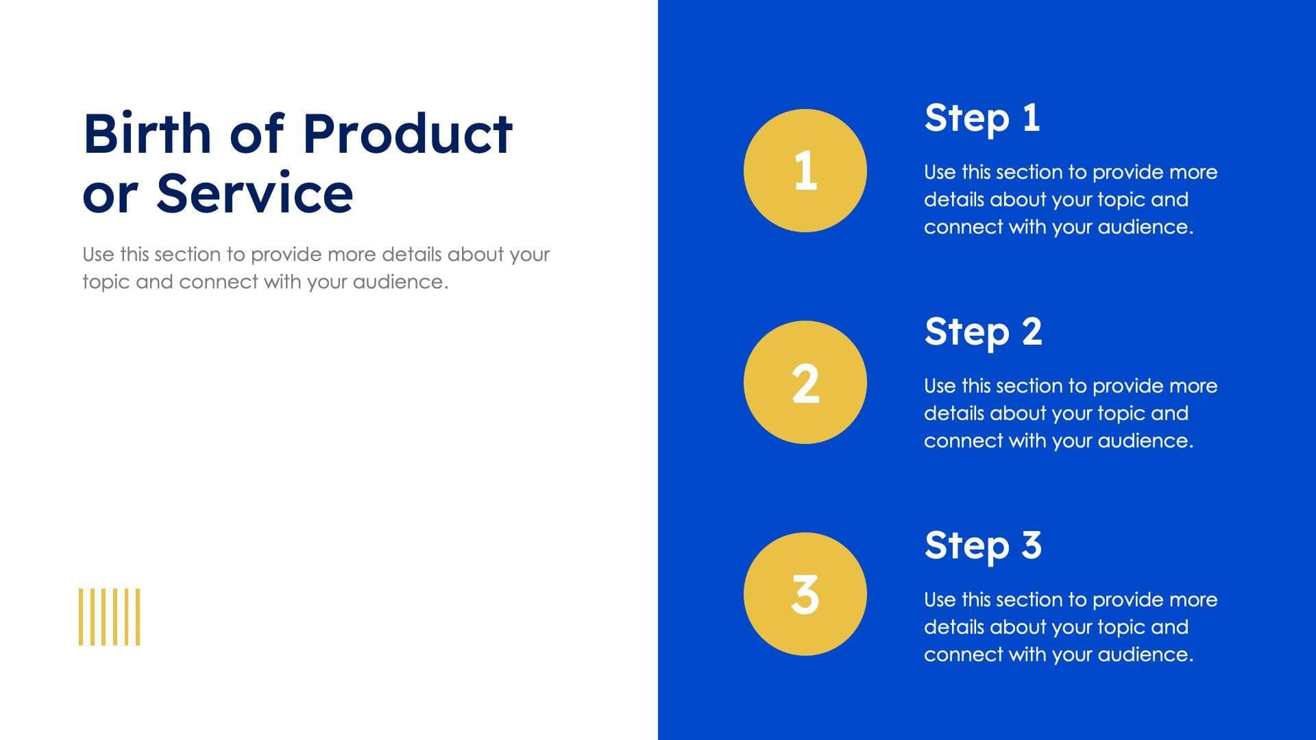 Step by Step Slide Template S10042201 | Infografolio
