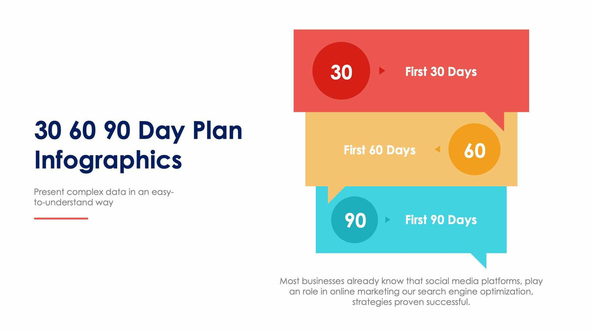 30 60 90 Day Plan Slide Infographic Template S12052109 – Infografolio