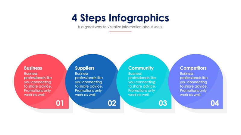 4 Steps Slides | Infografolio