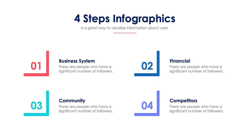 4 Steps Slides | Infografolio