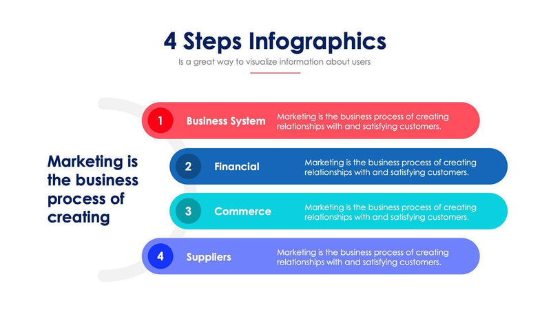 4 Steps Slides | Infografolio
