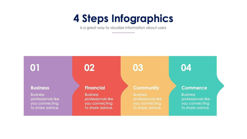 4 Steps Slides | Infografolio