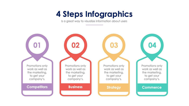 4 Steps Slides | Infografolio