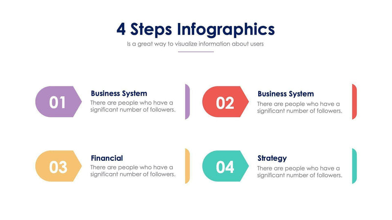 4 Steps Slides | Infografolio