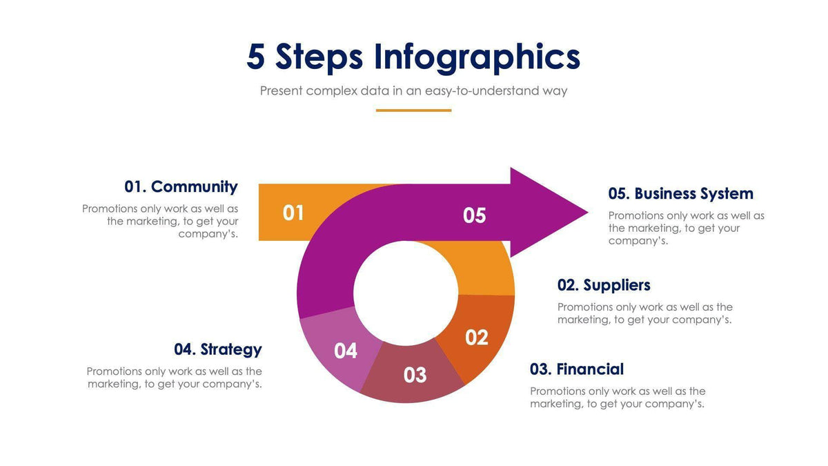5 Steps Slide Infographic Template S11192108 – Infografolio