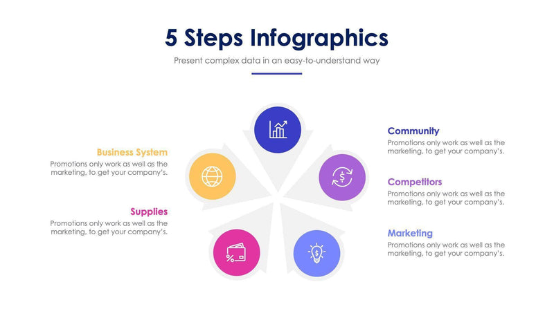 5 Steps Slides – Infografolio