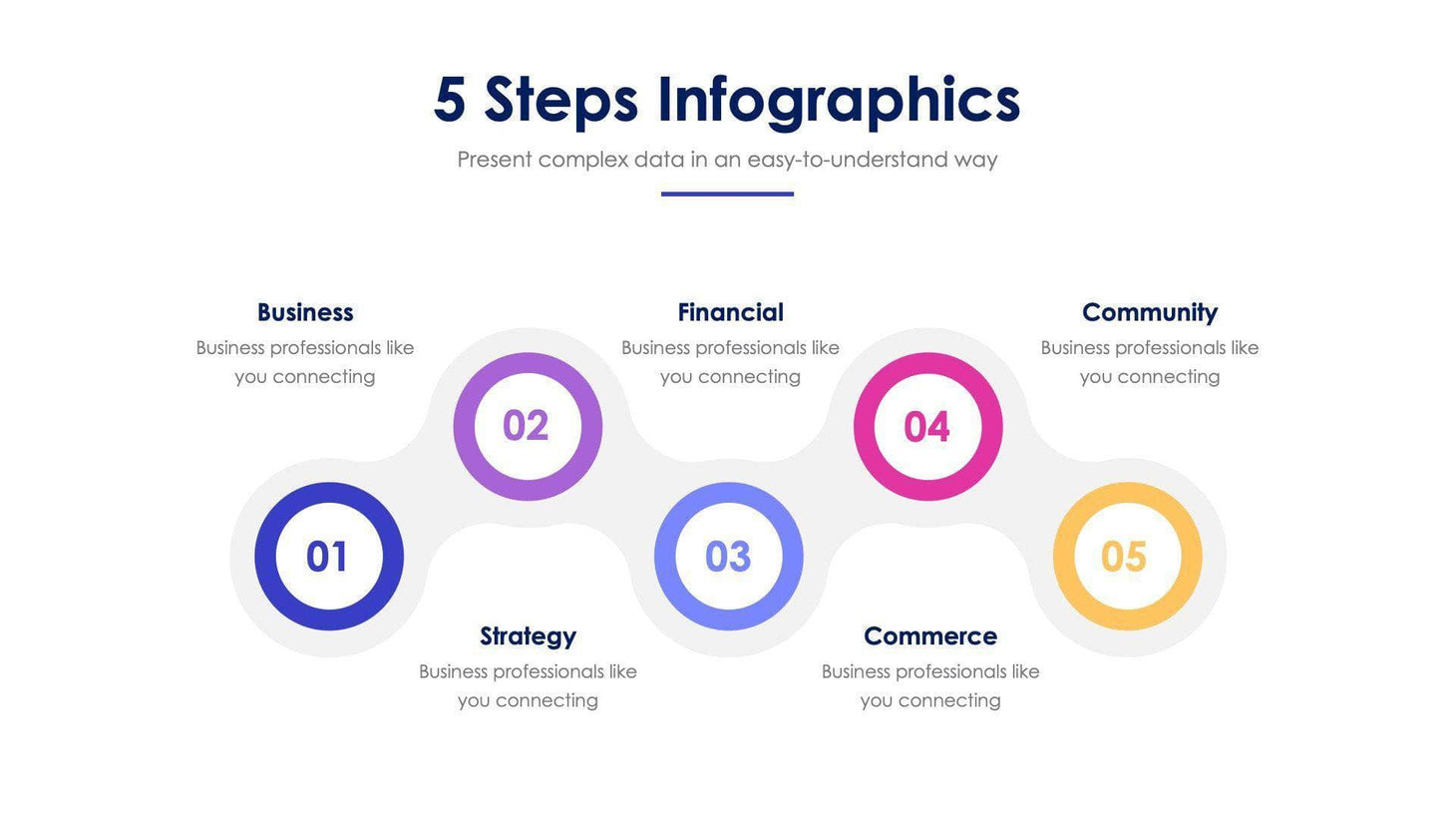 5 Steps Slide Infographic Template S11192112 – Infografolio