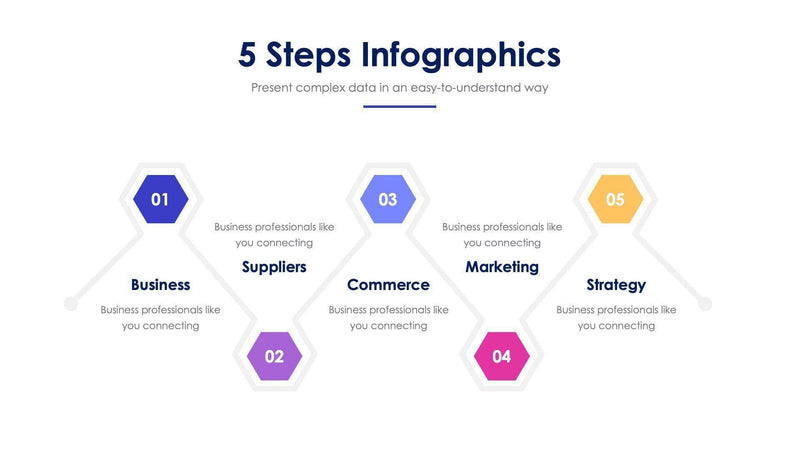 5 Steps Slides | Infografolio