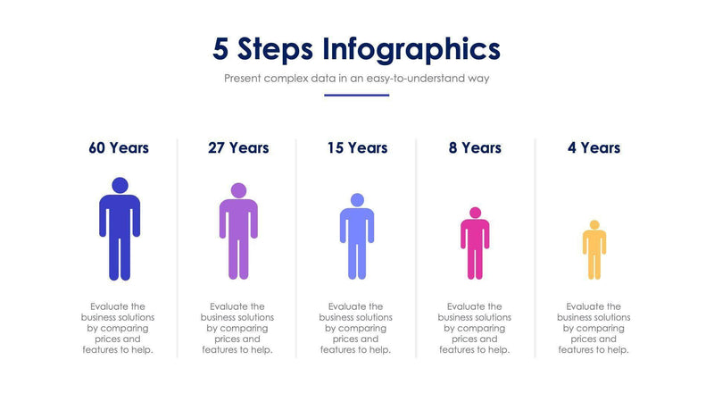 5 Steps Slides | Infografolio