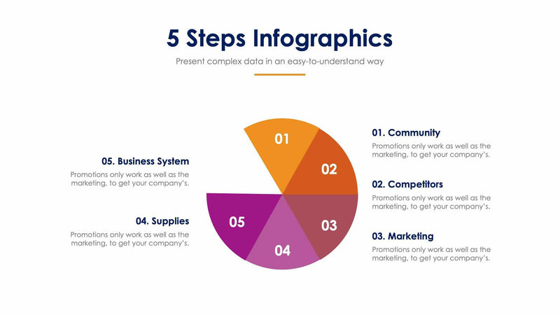 5 Steps Slides | Infografolio