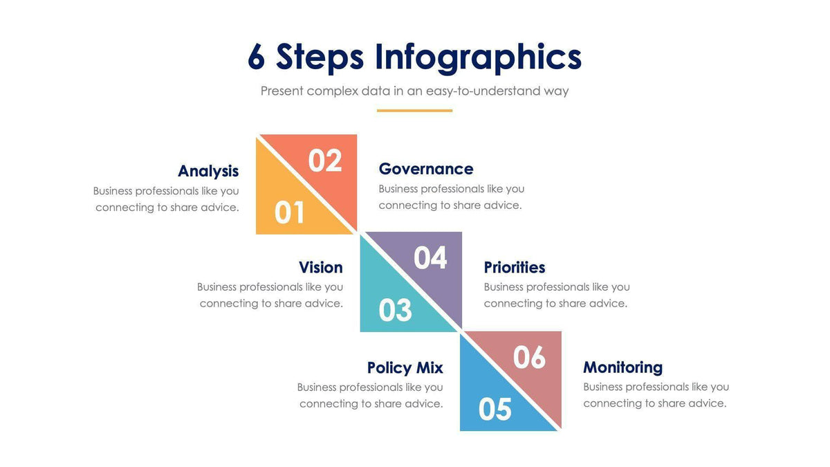 6 Steps Slide Infographic Template S11192106 – Infografolio