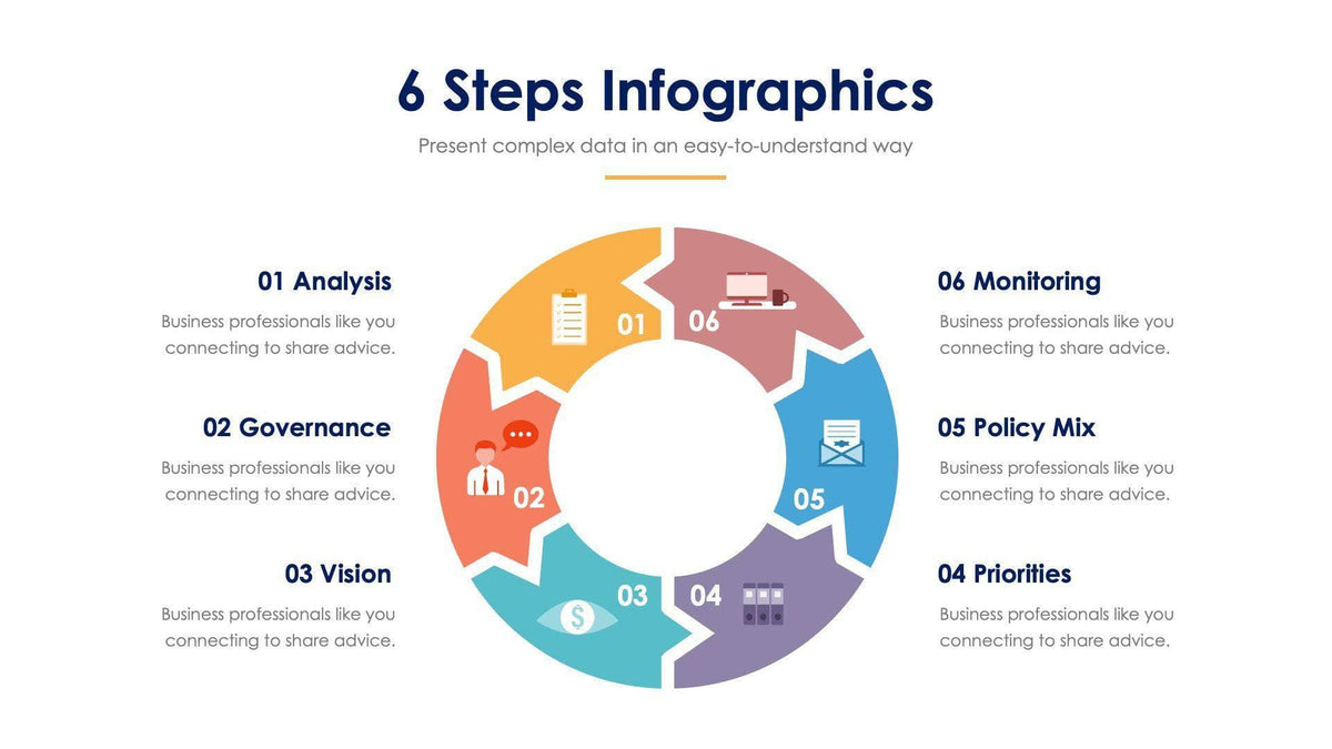 6 Steps Slide Infographic Template S11192108 – Infografolio