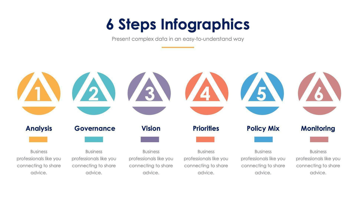 6 Steps Slide Infographic Template S11192110 – Infografolio