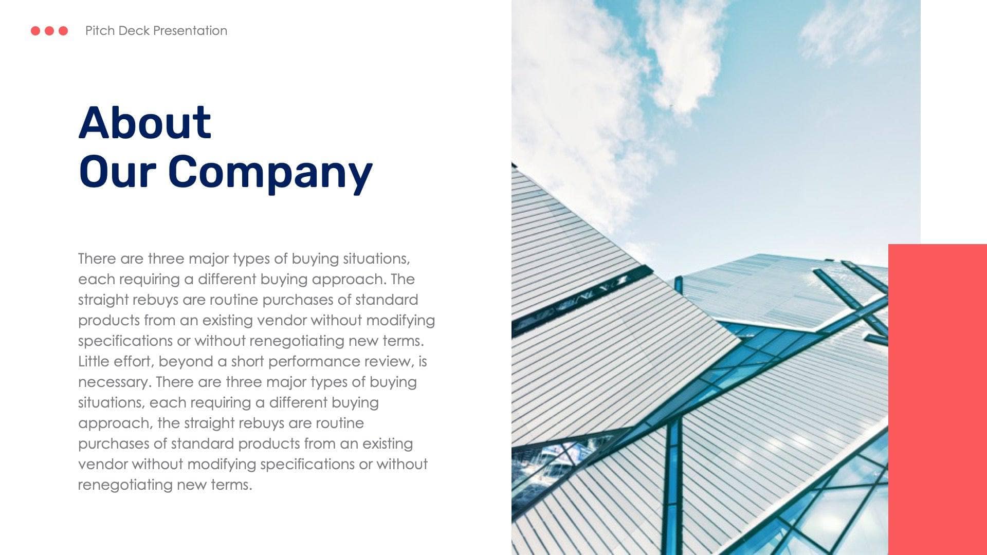 About Our Company Slide Template S10172202 | Infografolio