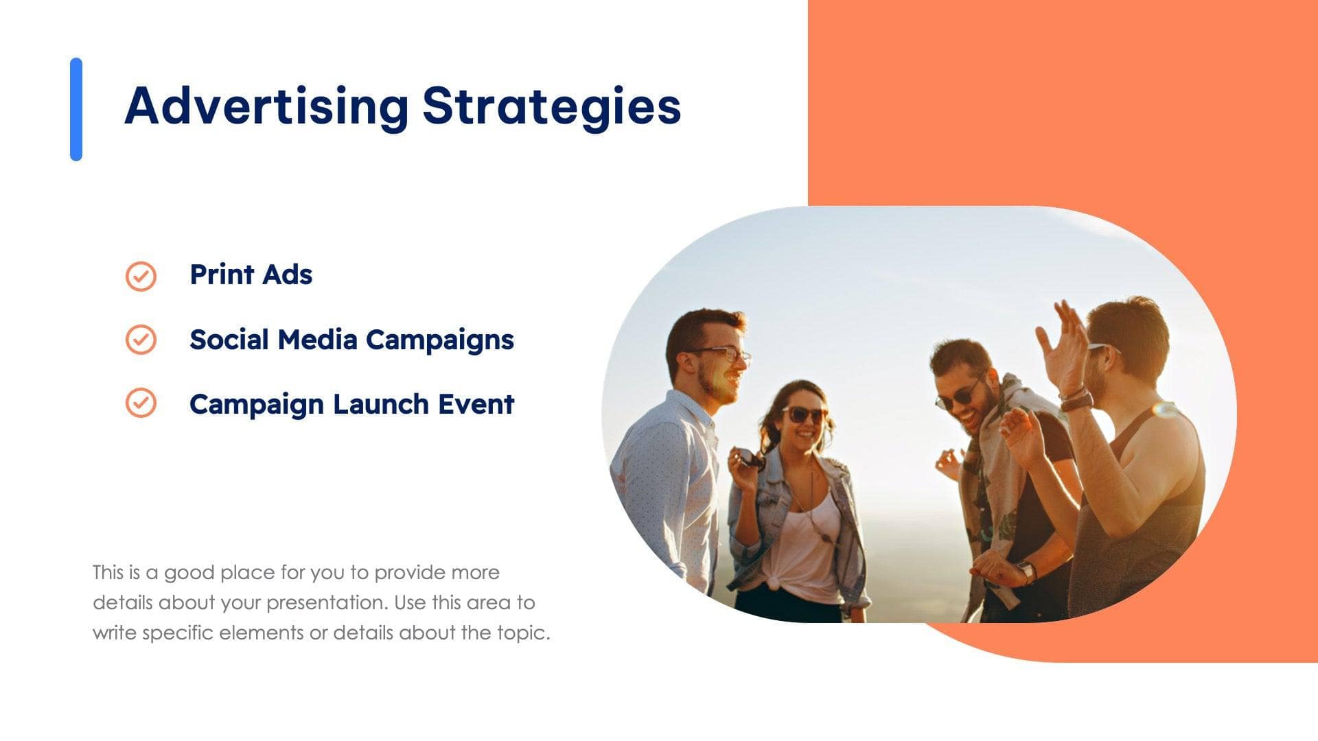 Advertising Strategies Slide Template S10262201 | Infografolio