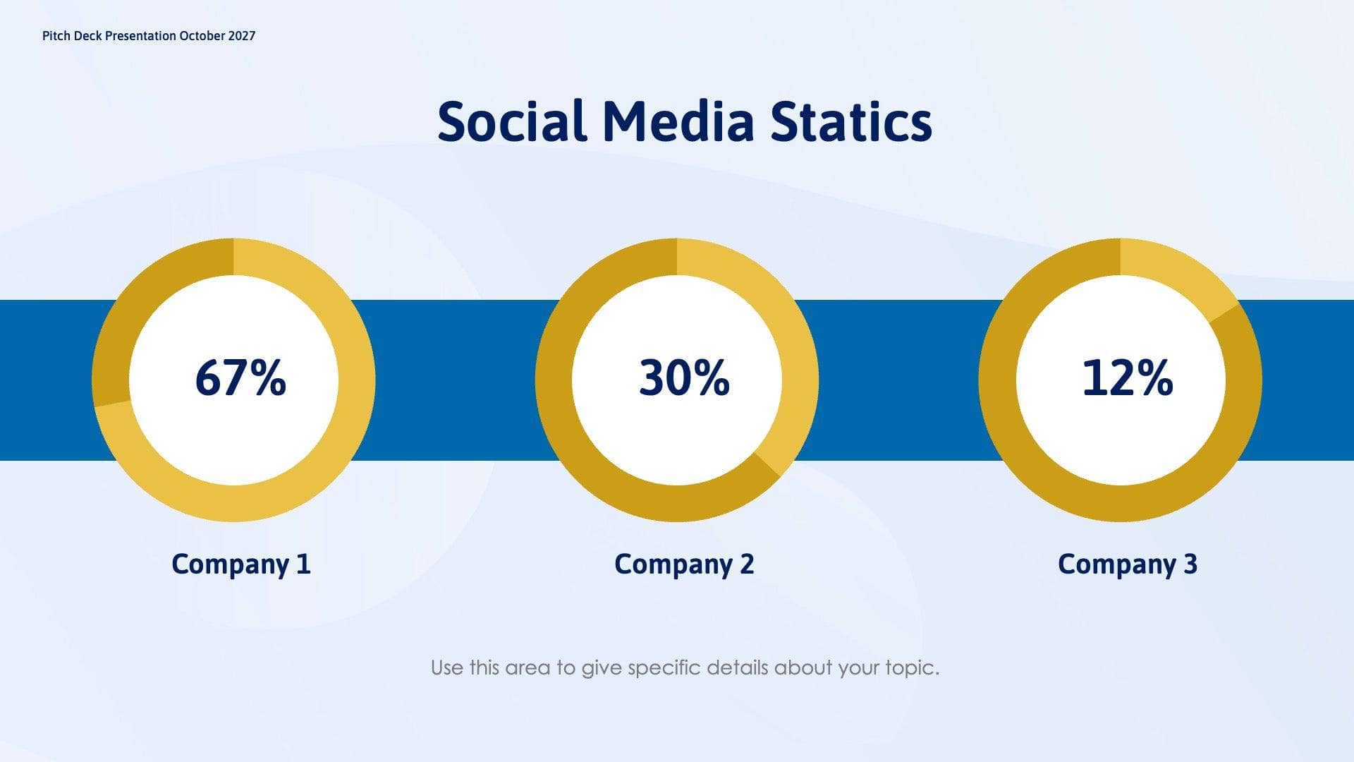 Social Media Statics Slide Template S10272201 | Infografolio