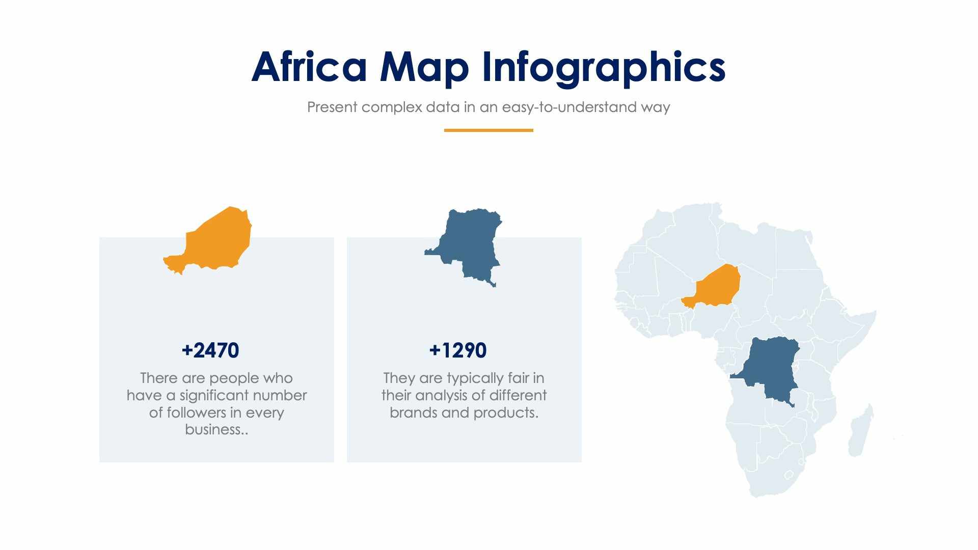 Africa Map Slide Infographic Template S01122201 – Infografolio