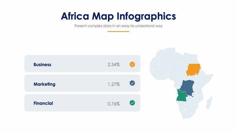 Africa Map Slides | Infografolio