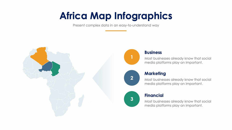 Africa Map Slides | Infografolio