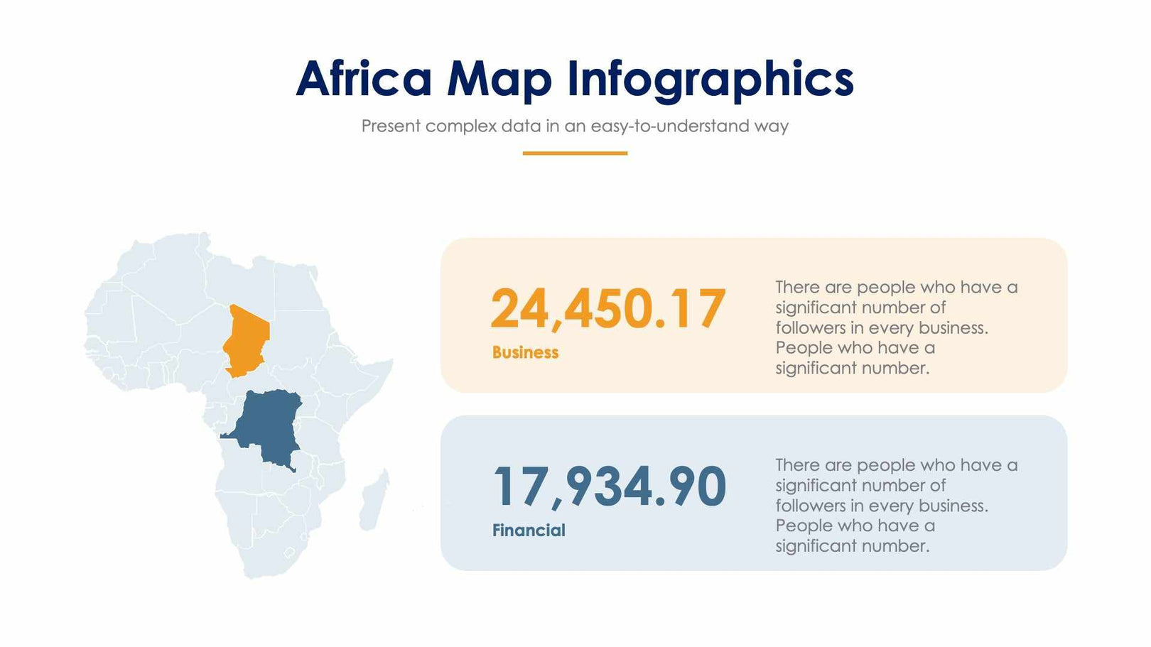 Africa Map Slide Infographic Template S01122210 – Infografolio