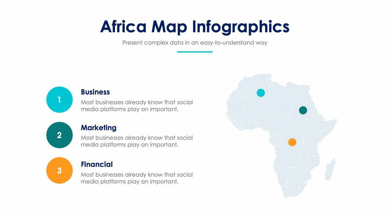 Africa Map Slides – Infografolio