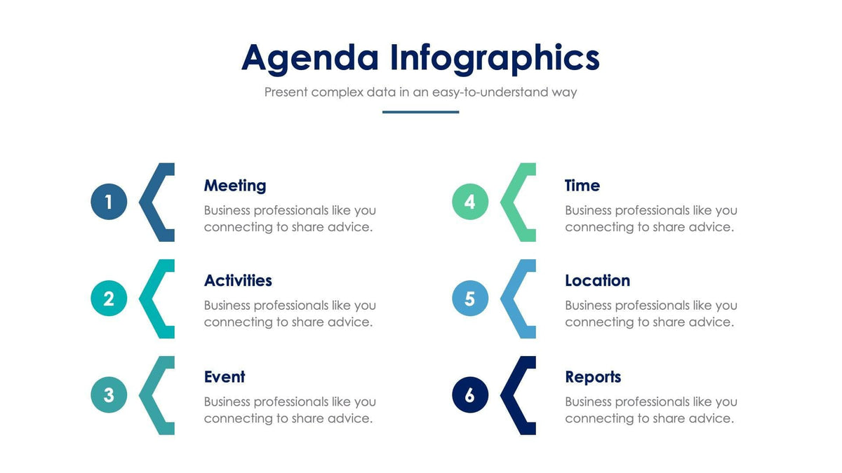 Agenda Slide Infographic Template S01132206 – Infografolio