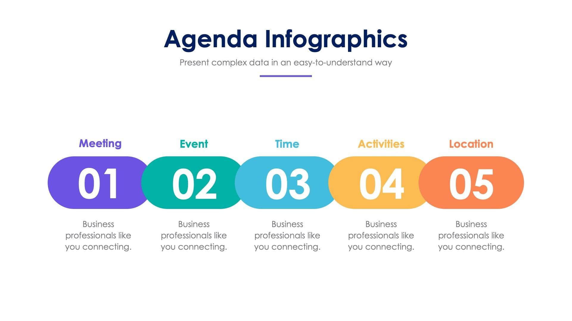 Agenda Slide Infographic Template S01132230 | Infografolio
