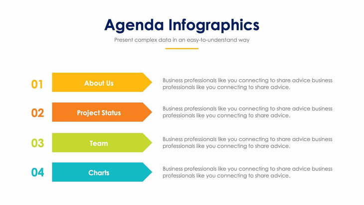 Agenda Slide Infographic Template S01132242 – Infografolio
