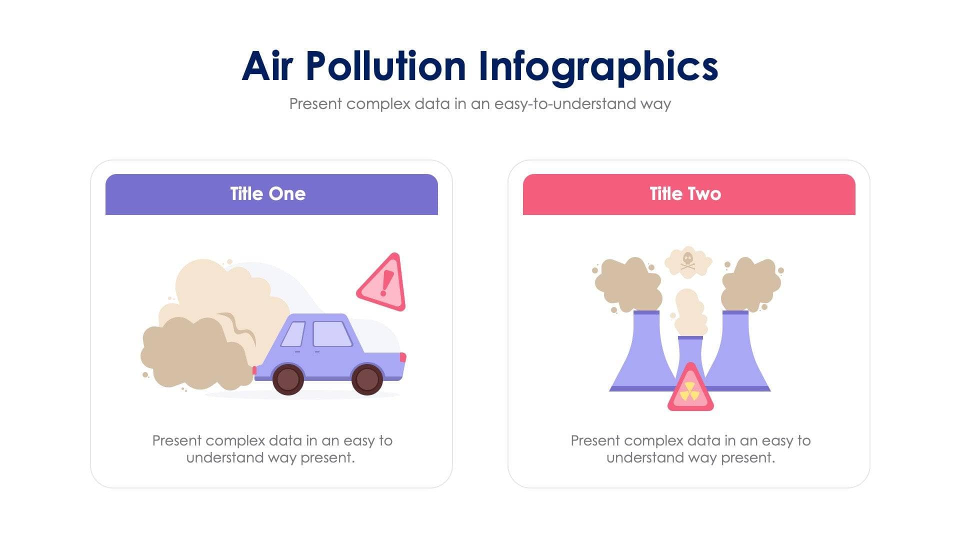 Air Pollution Slide Infographic Template S07052209 | Infografolio