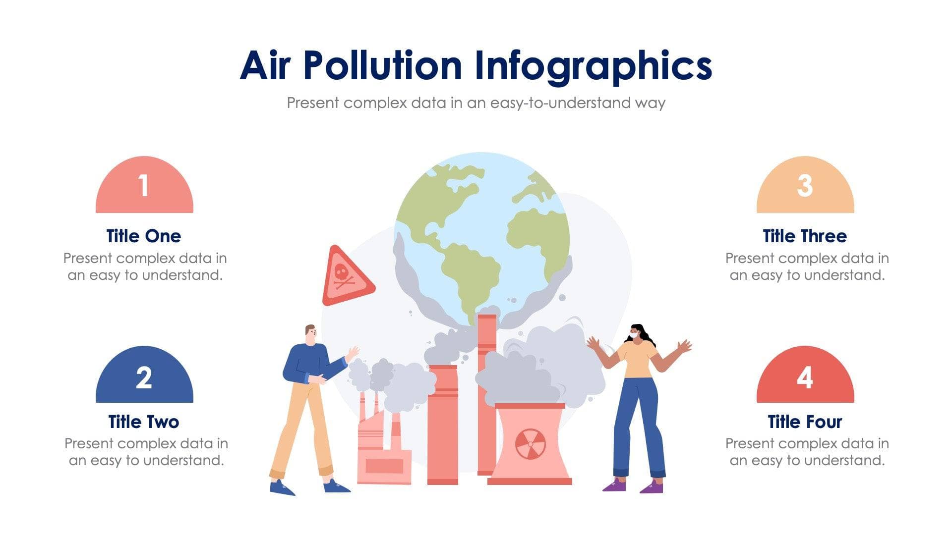 Air Pollution Slide Infographic Template S07052215 | Infografolio