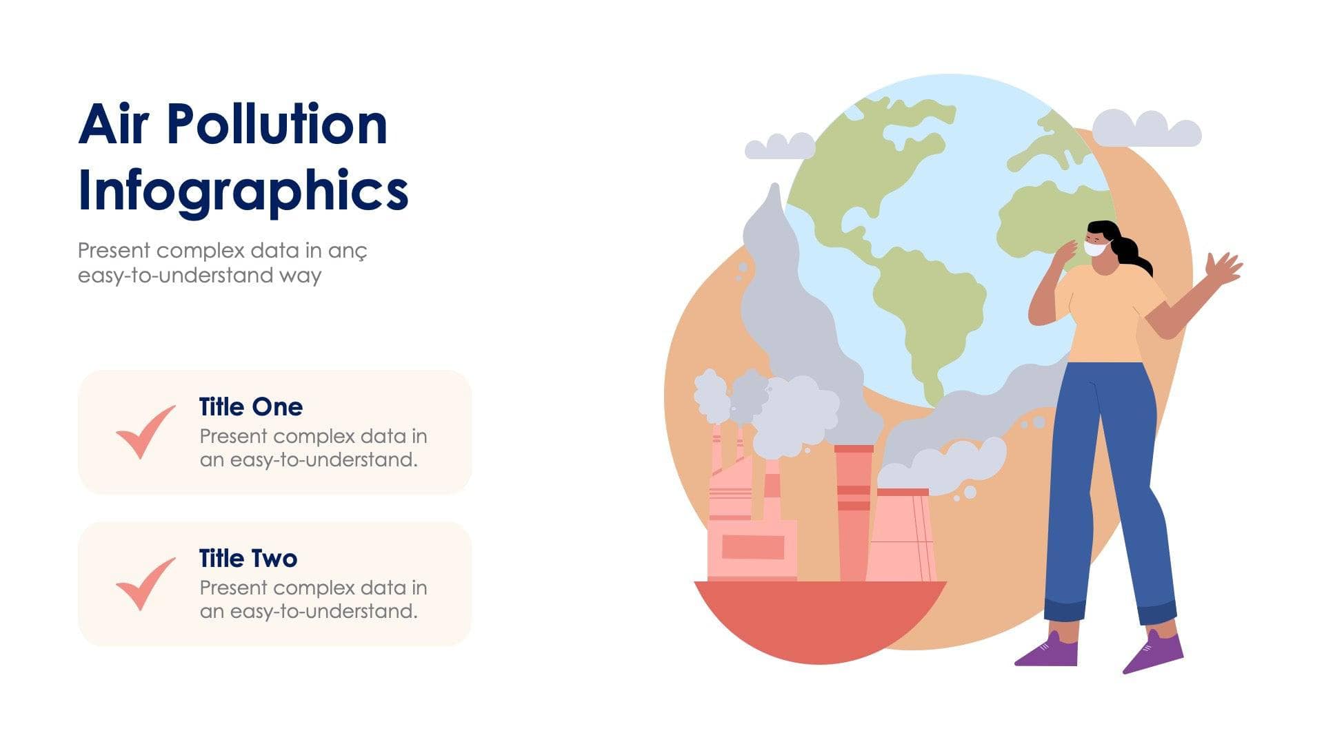 Air Pollution Slide Infographic Template S07052218 | Infografolio