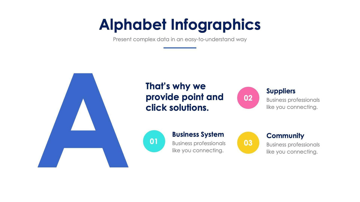 Alphabet Slide Infographic Template S01132201 – Infografolio