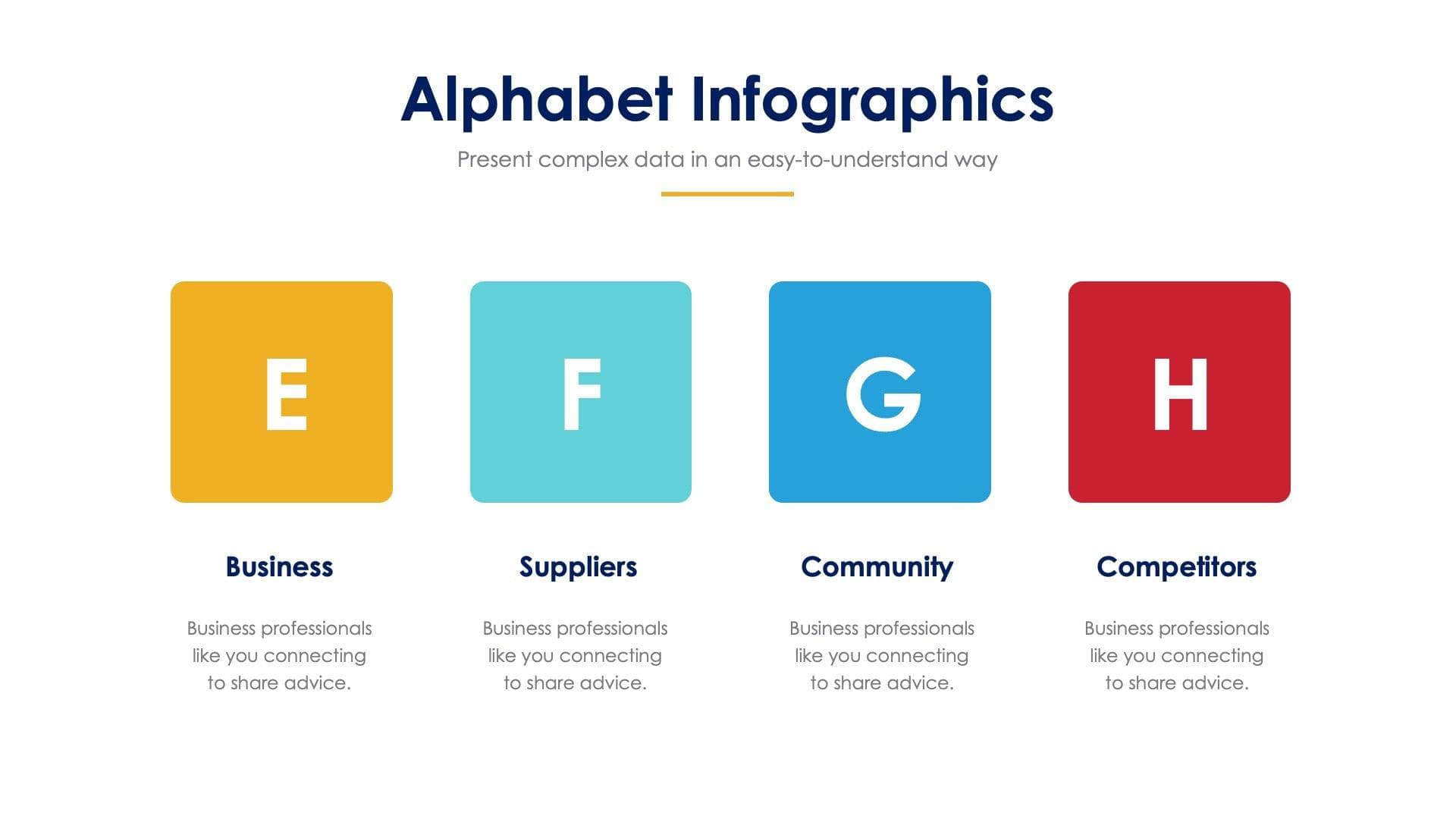 Alphabet Slide Infographic Template S01132213 | Infografolio