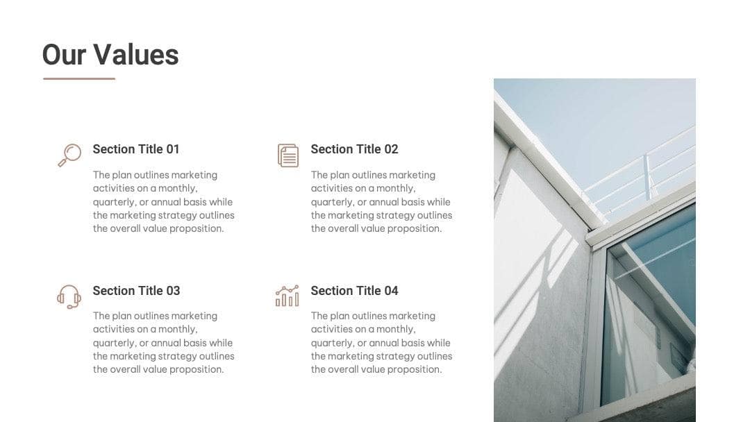 Brown Mocha Simple and Professional Presentation Annual Report Templat ...