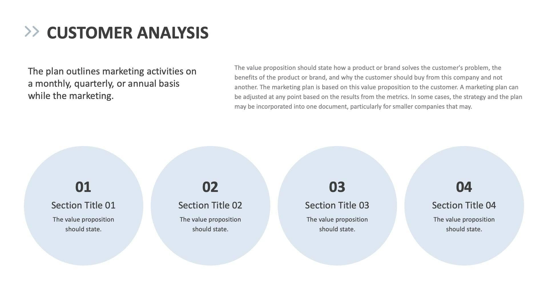 Light Blue Clean and Professional Presentation Annual Report Template | Infografolio