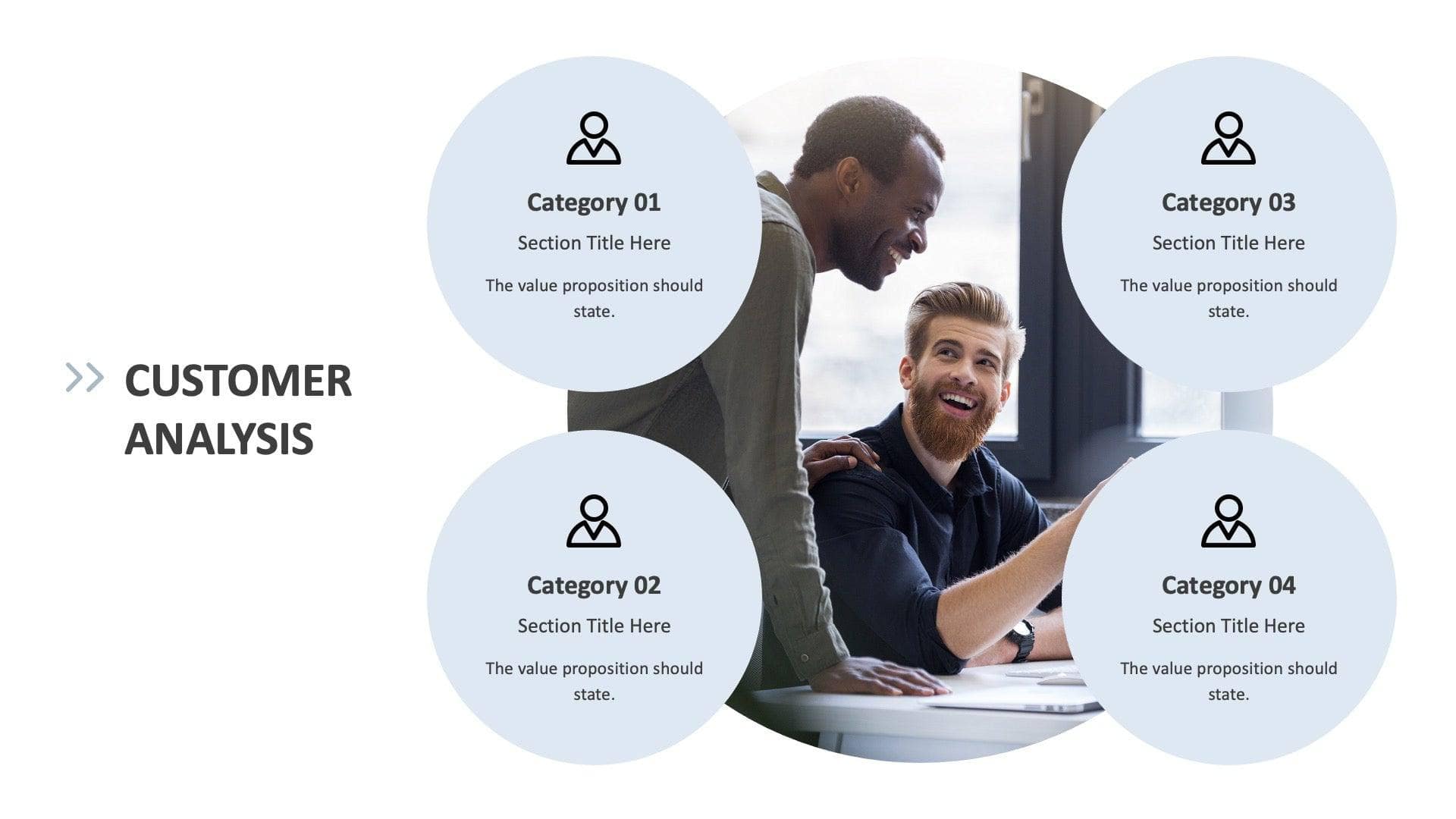 Light Blue Clean and Professional Presentation Annual Report Template | Infografolio