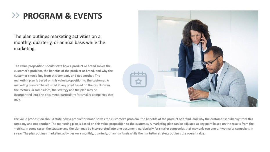 Light Blue Clean and Professional Presentation Annual Report Template – Infografolio