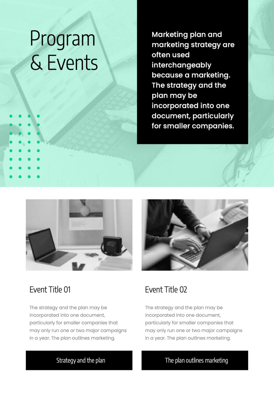Asda Green Minimalist Annual Report PowerPoint Template | Infografolio
