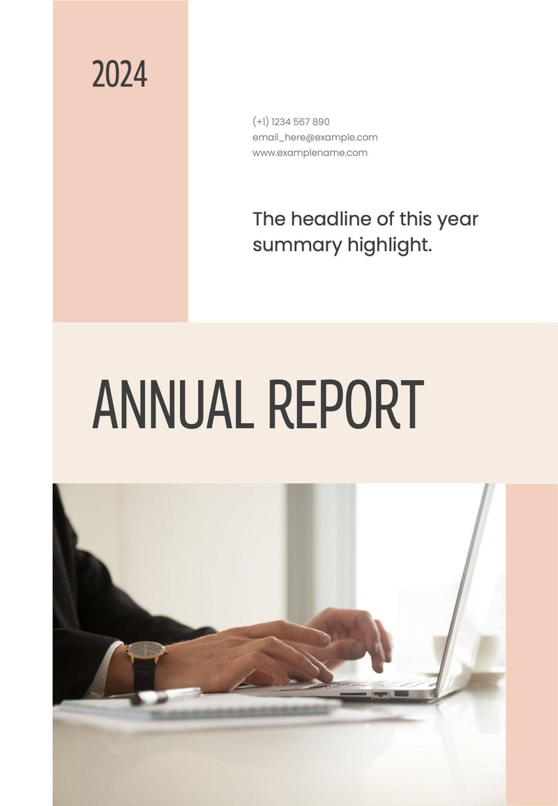 Annual Report Documents – Infografolio