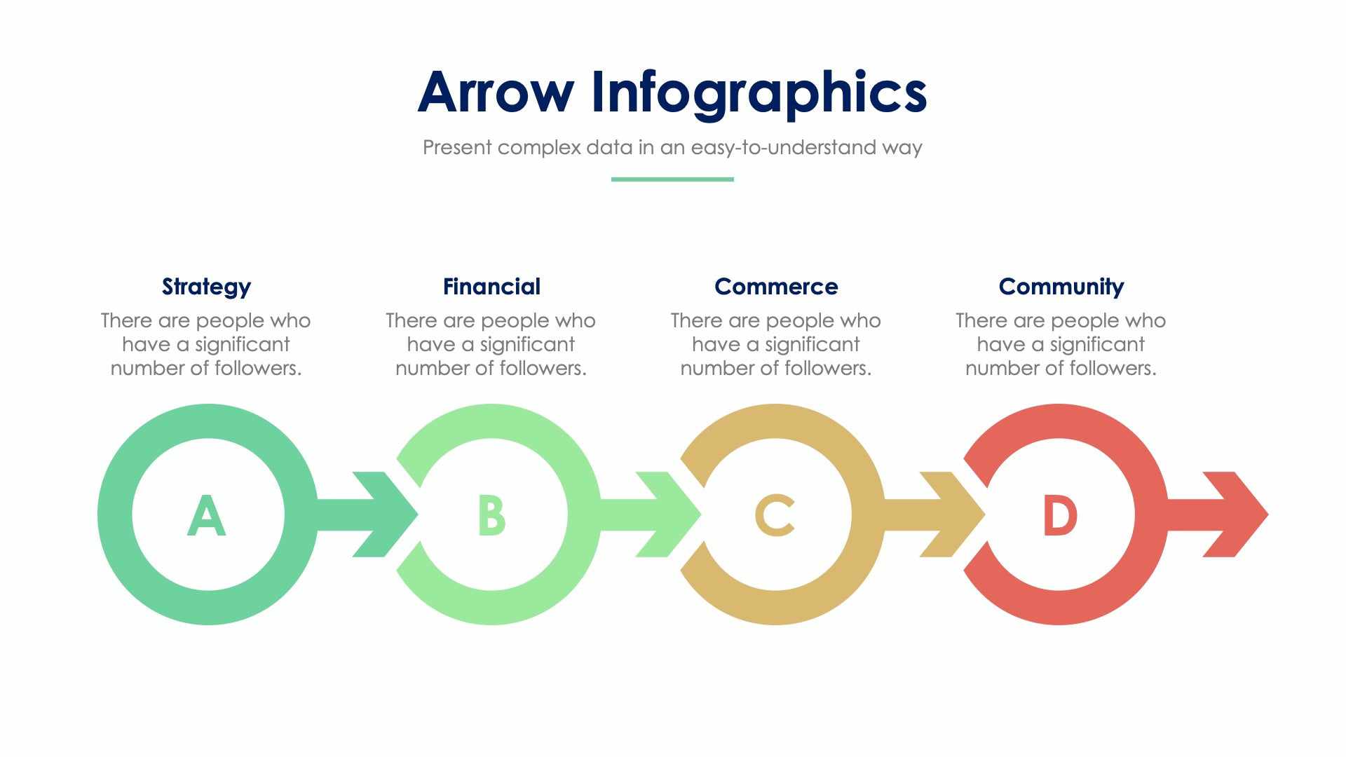 Arrow Slide Infographic Template S01132213 | Infografolio
