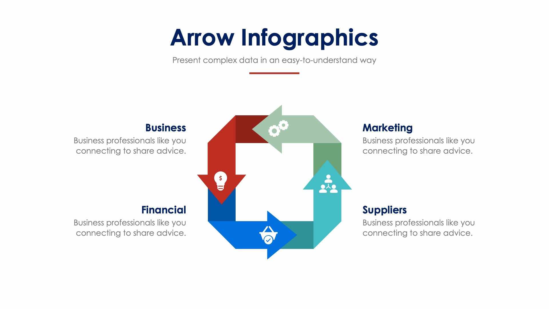 Arrow Slide Infographic Template S01132242 | Infografolio