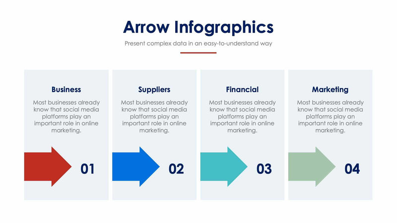 Arrow Slide Infographic Template S01132229 | Infografolio
