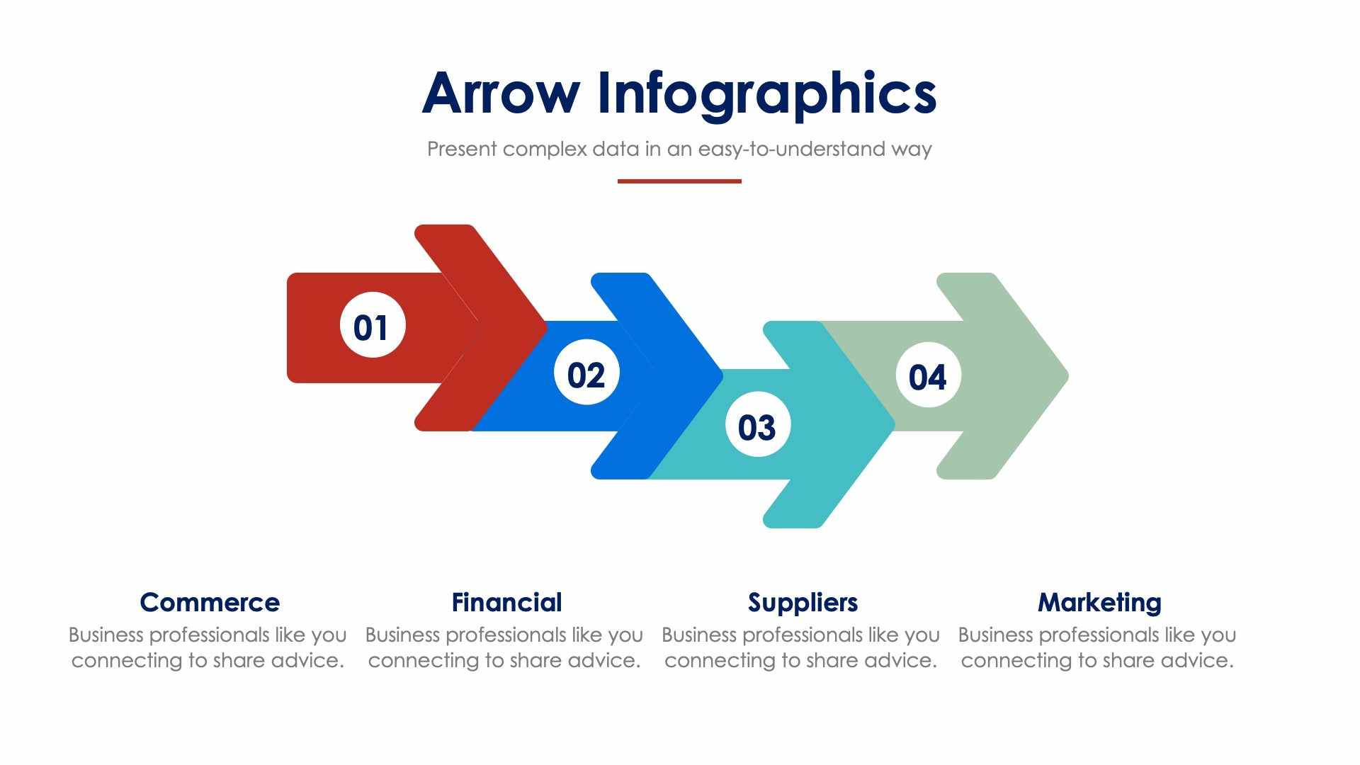 Arrow Slide Infographic Template S01132245 | Infografolio
