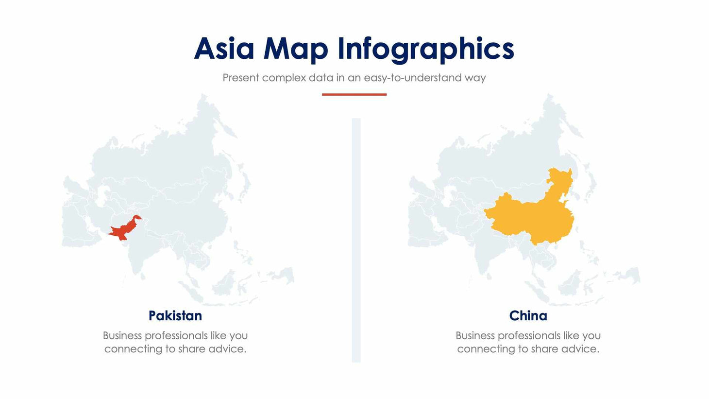 Asia Map Slide Infographic Template S12022106 – Infografolio