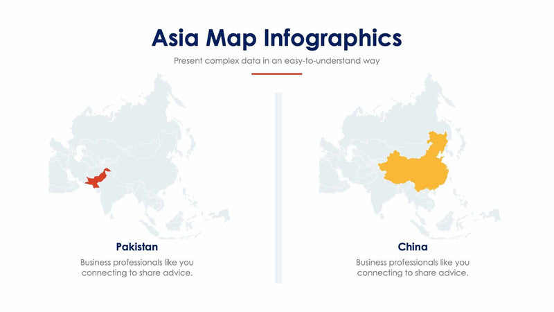 Asia Map Slides – Infografolio